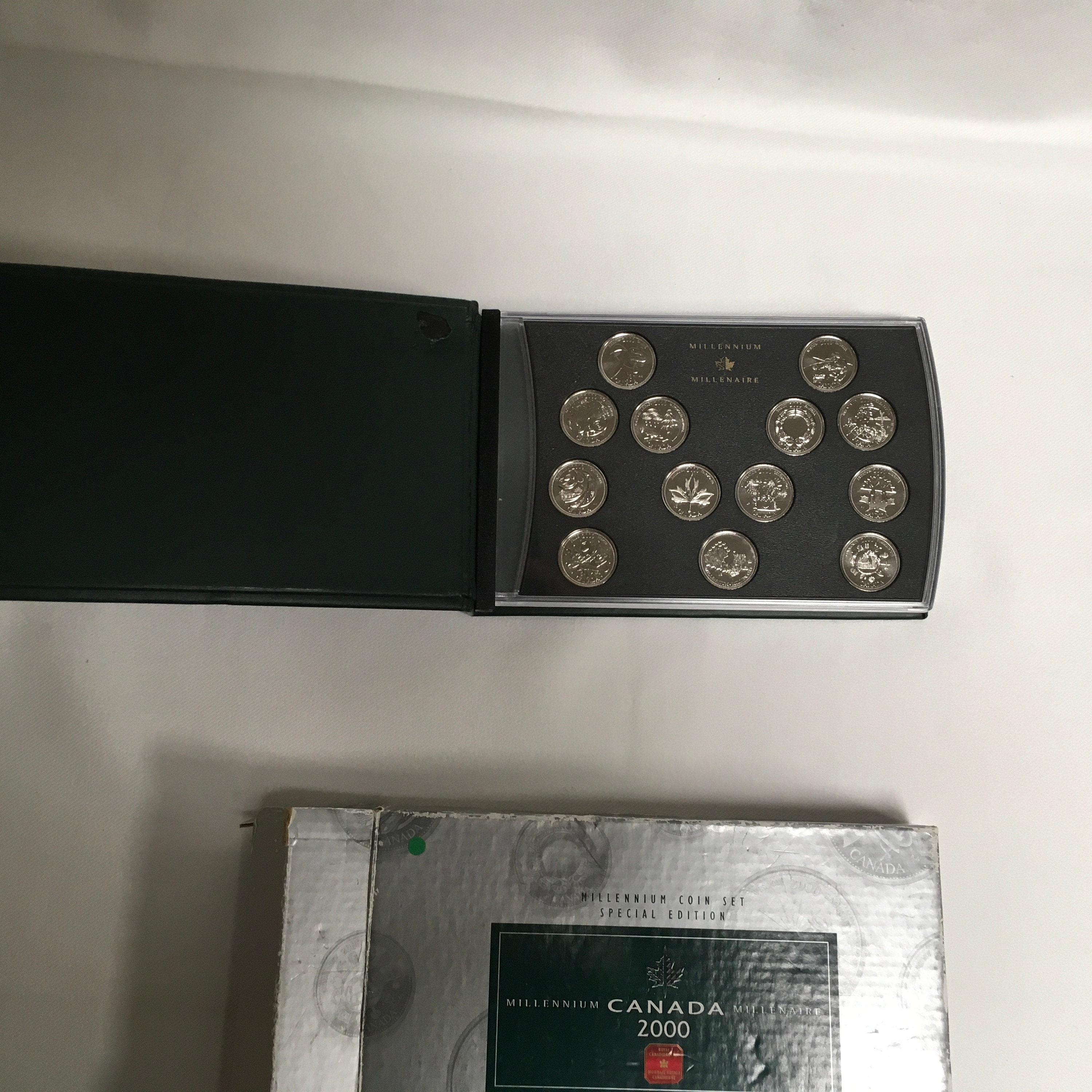 Canada 2000 Millennium Coin Set 25 Cents Quarter Special Set - Etsy