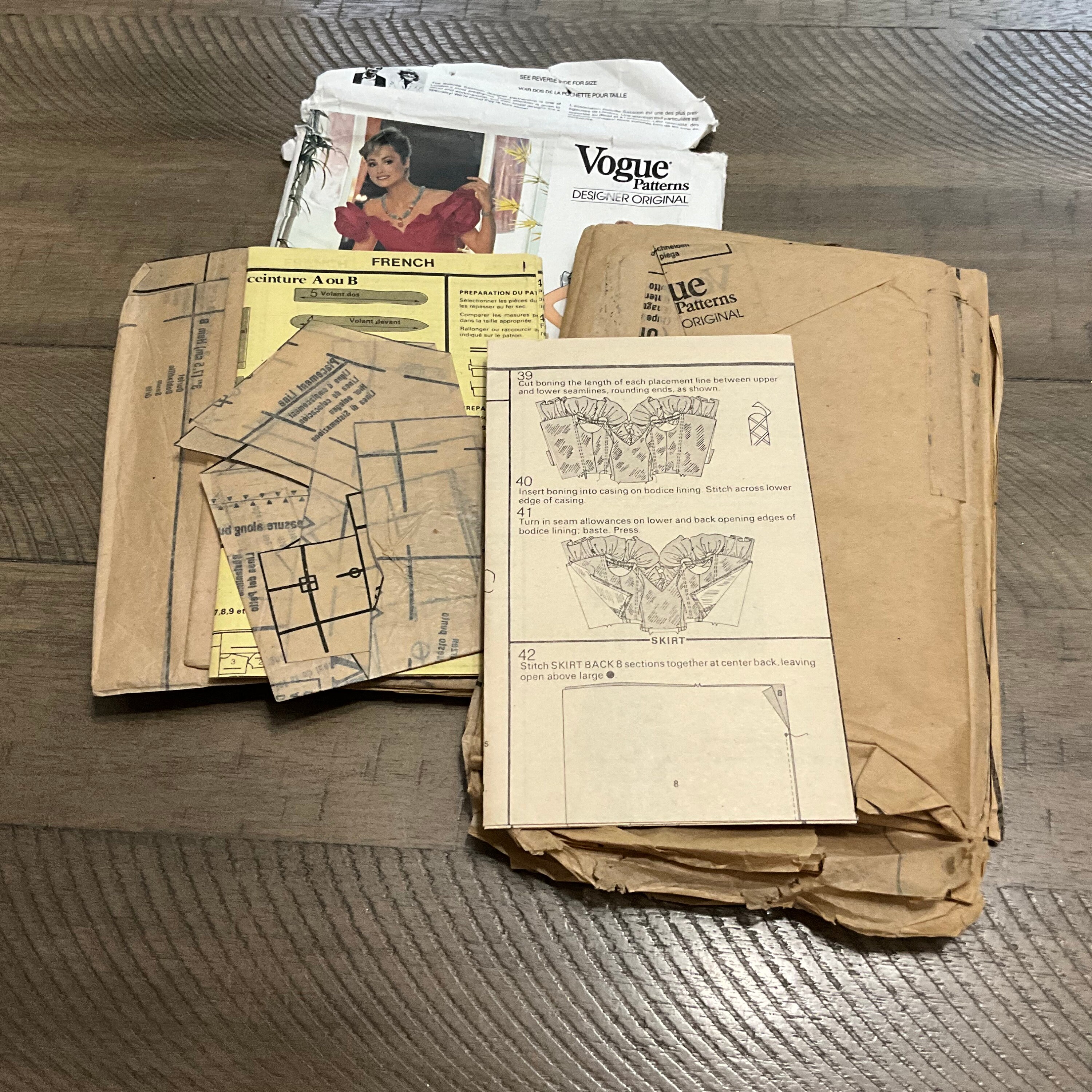 Vogue Bellville Sassoon Sewing Pattern 1152 Misses Dress Stash ...