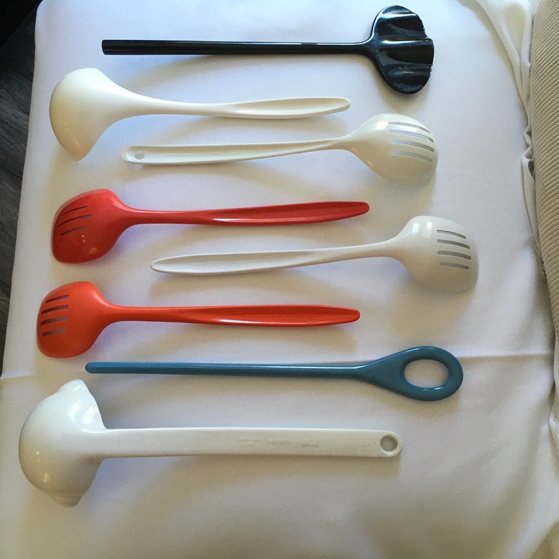 Vintage Melamine Kitchen Utensils Rosti Machi Hutzler Copco | Etsy