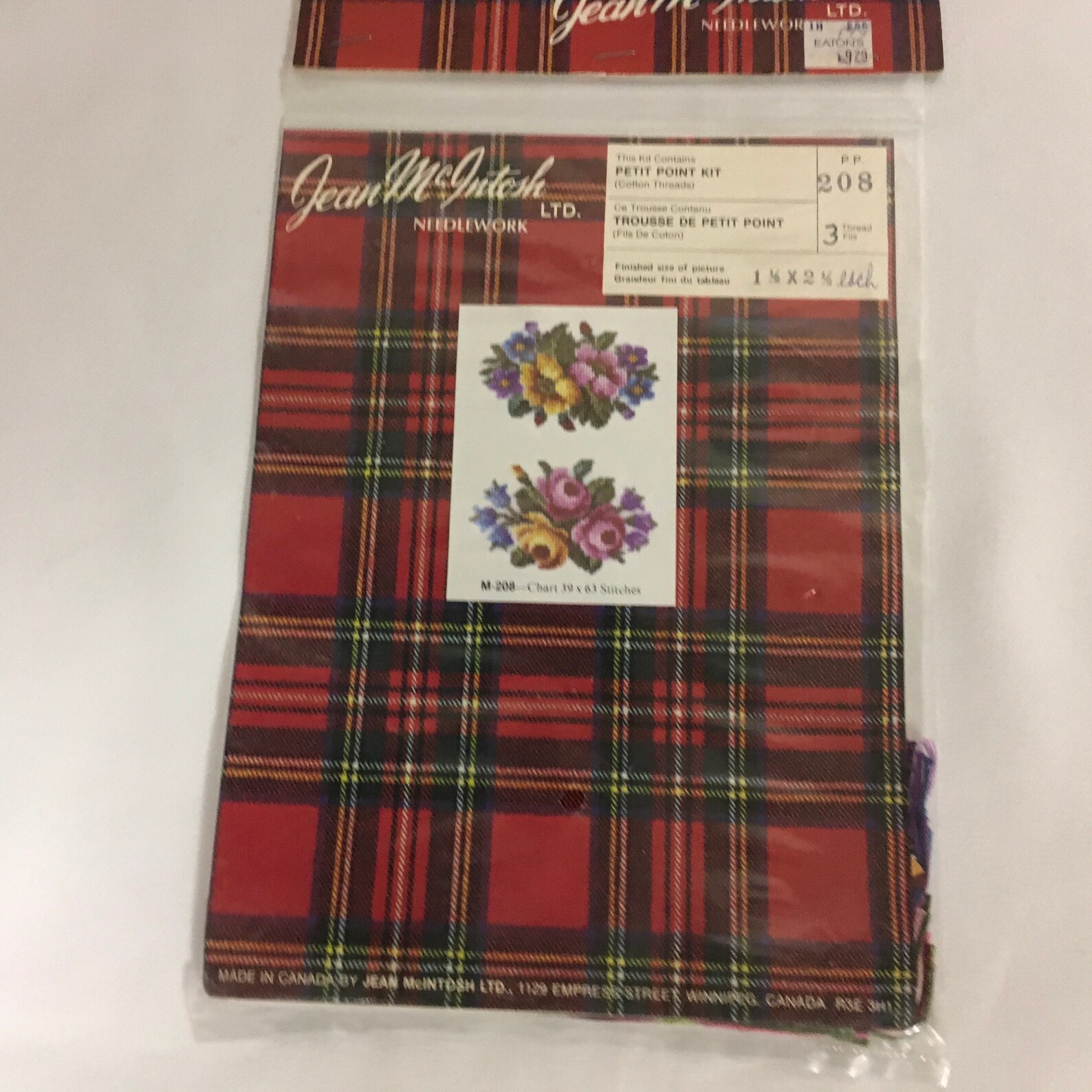 Jean Mcintosh Petit Point Kit M 43 Sno Fun Holland Dutch - Etsy