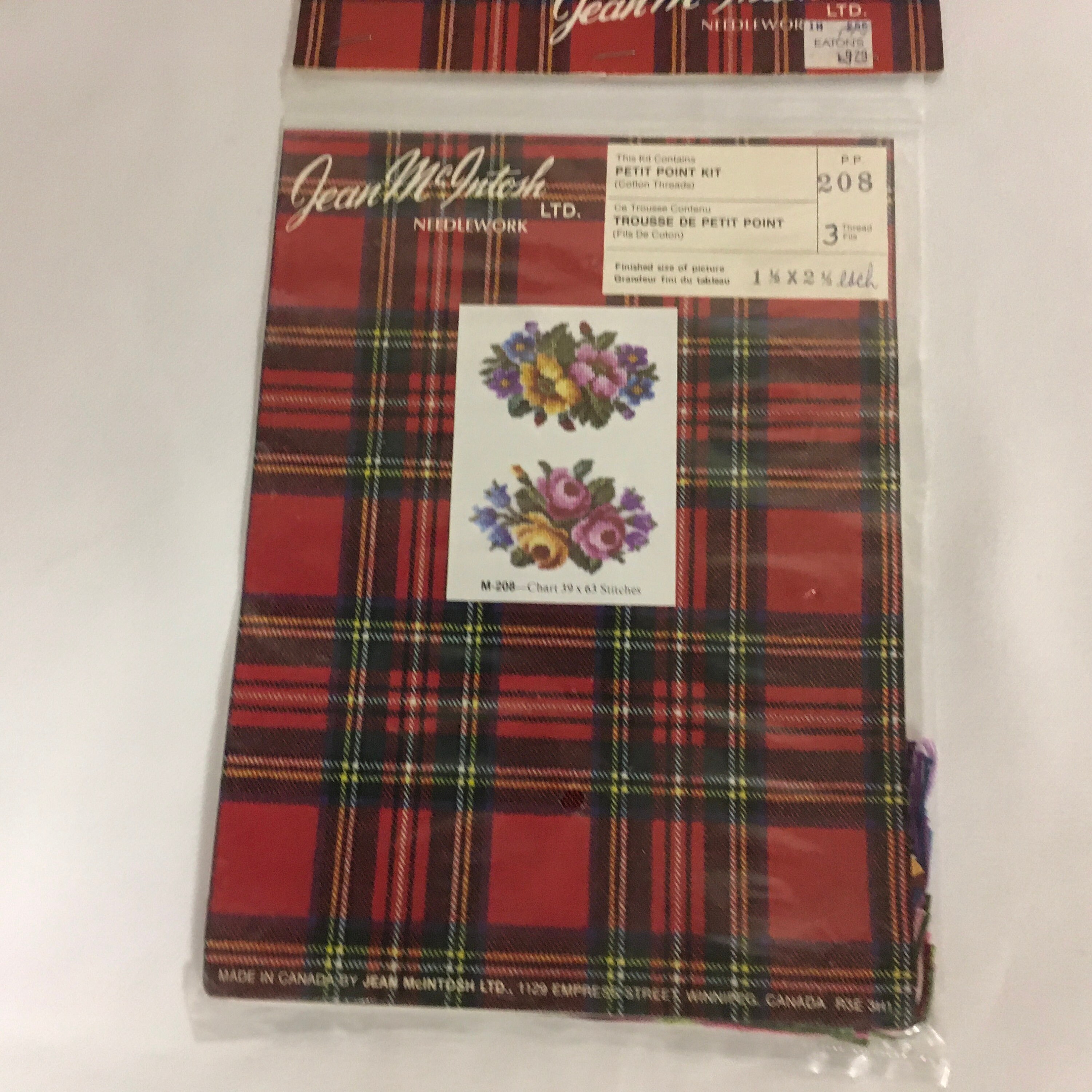 Jean Mcintosh Petit Point Kit M 43 Sno Fun Holland Dutch - Etsy