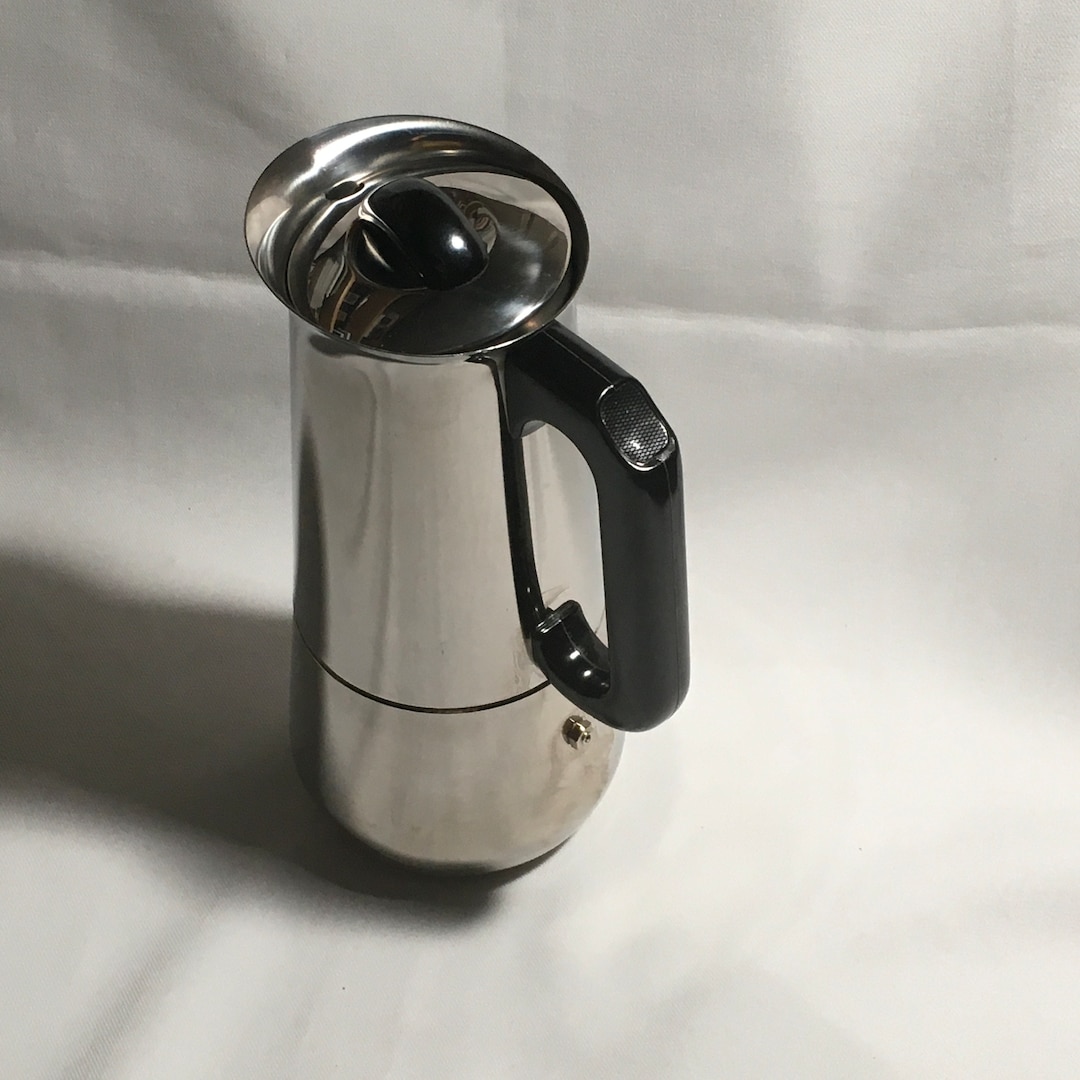 AMC Art Design Mocca Pot Espresso Stovetop Espresso Maker 6 Cups ...