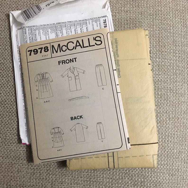 Mccalls Sewing Pattern 7978 Lanz of Salzburg Children Girls - Etsy