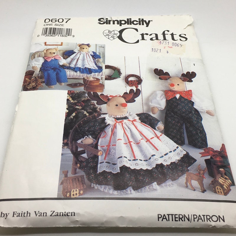 Stuffed Reindeer - Etsy