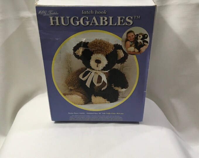 Latch Hook Huggables Buster Bear 36101 MCG Textiles Stuffed Animal ...