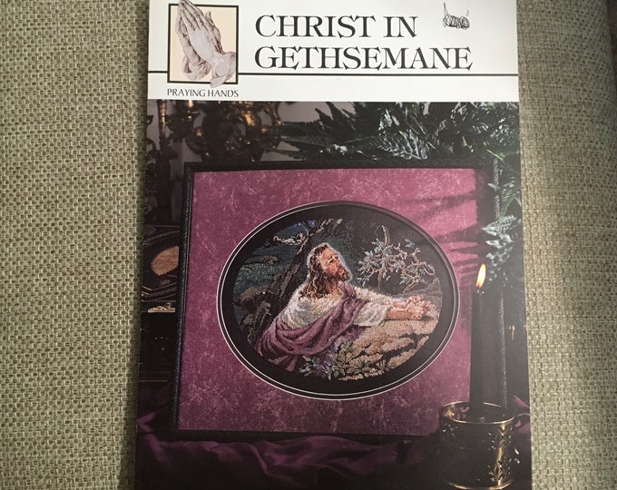The Praying Hands Collection 24016 Christ in Gethsemane Cross Stitch ...