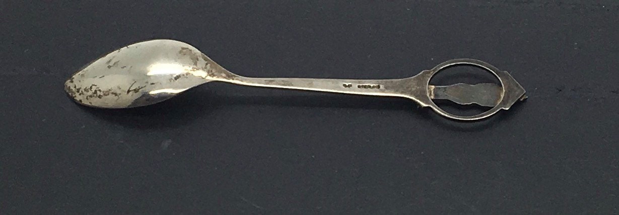 RCMP Canadian Mountie Sterling Silver Spoon Red Blue Enamel - Etsy Canada