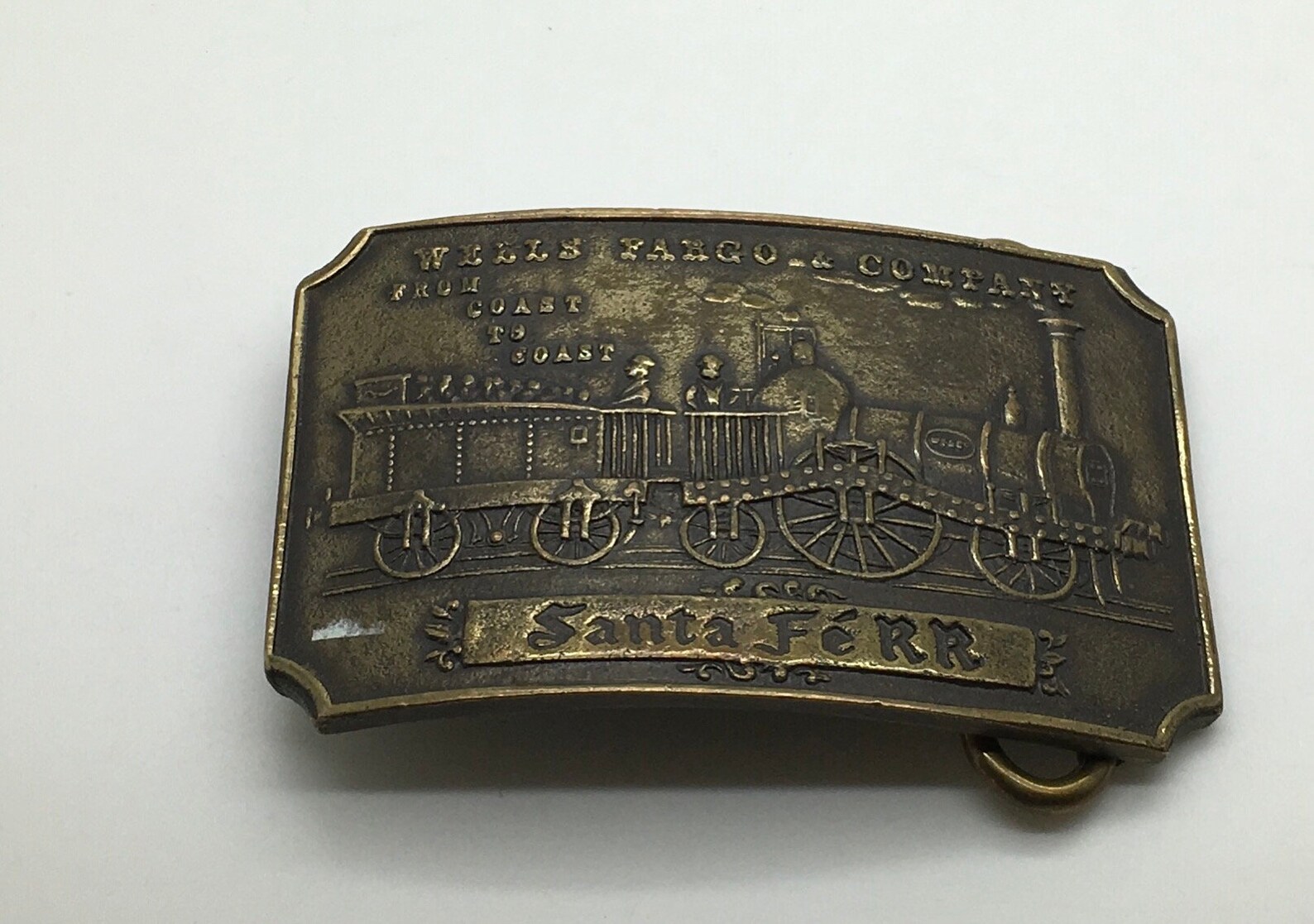 Railroad Locomotive Train Union Locomotive Belt Buckle Tiffany - Etsy