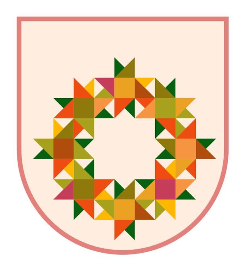 Evergreen Wreath Quilt Pattern: Quilted Wall Hanging PDF - Etsy