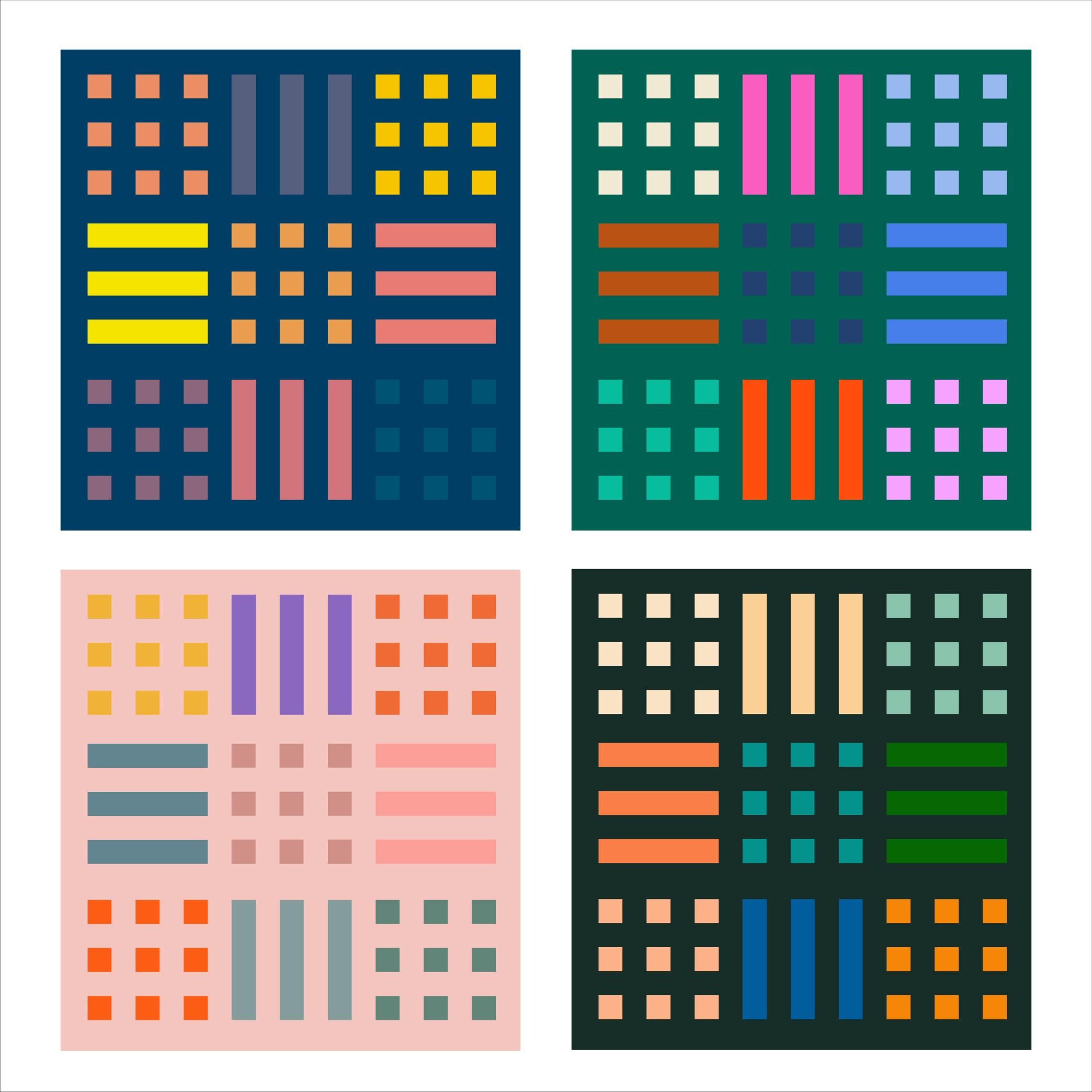 Dots & Stripes Quilt Pattern: Beginner Throw Sized Quilt Top Pattern ...