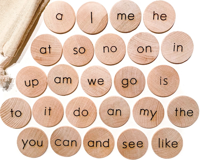 Wood Math Manipulatives / Educational Math Game / Kindergarten Math ...