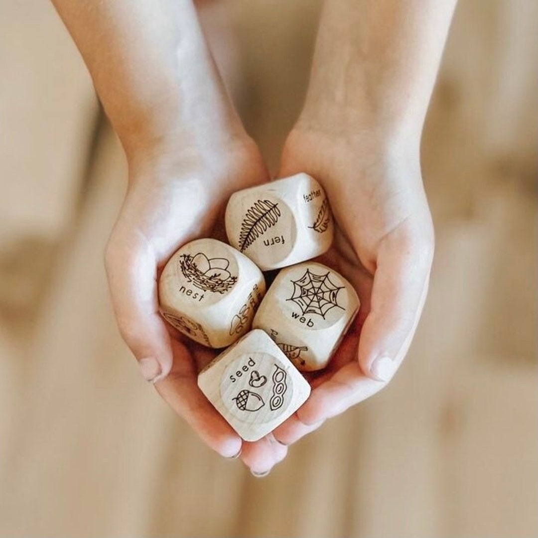 Nature Scavenger Hunt Dice Game / Kids Forest Scavenger Hunt / Outdoor ...