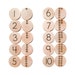 Number Match Educational Game / Wood Number Game / Learn to Count ...