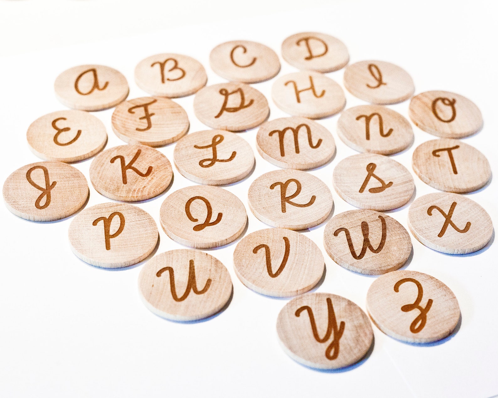 Cursive Alphabet Flash Cards Lowercase Handwriting Learning - Etsy Canada