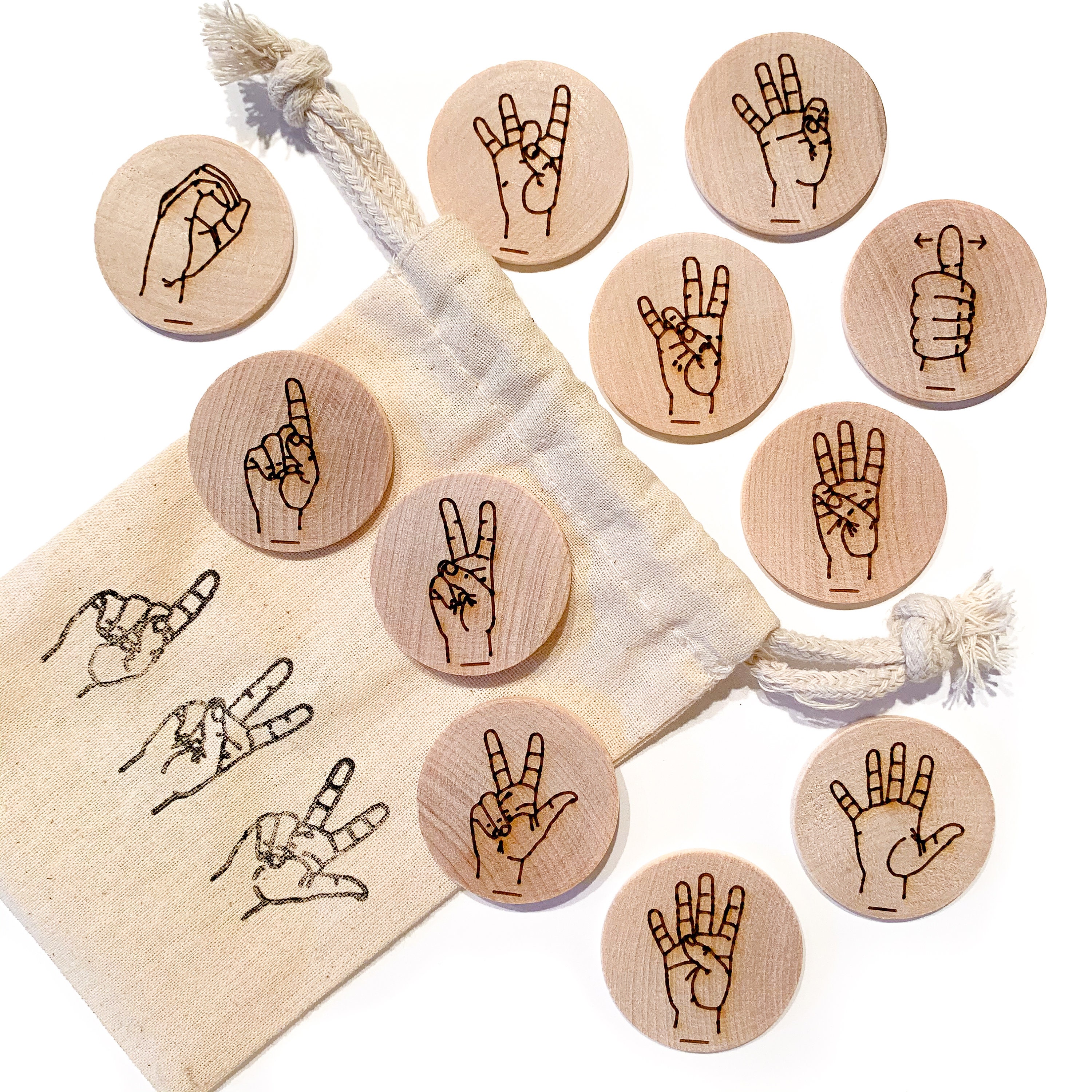 Sign Language Numbers / ASL Number Discs / American Sign Language ...