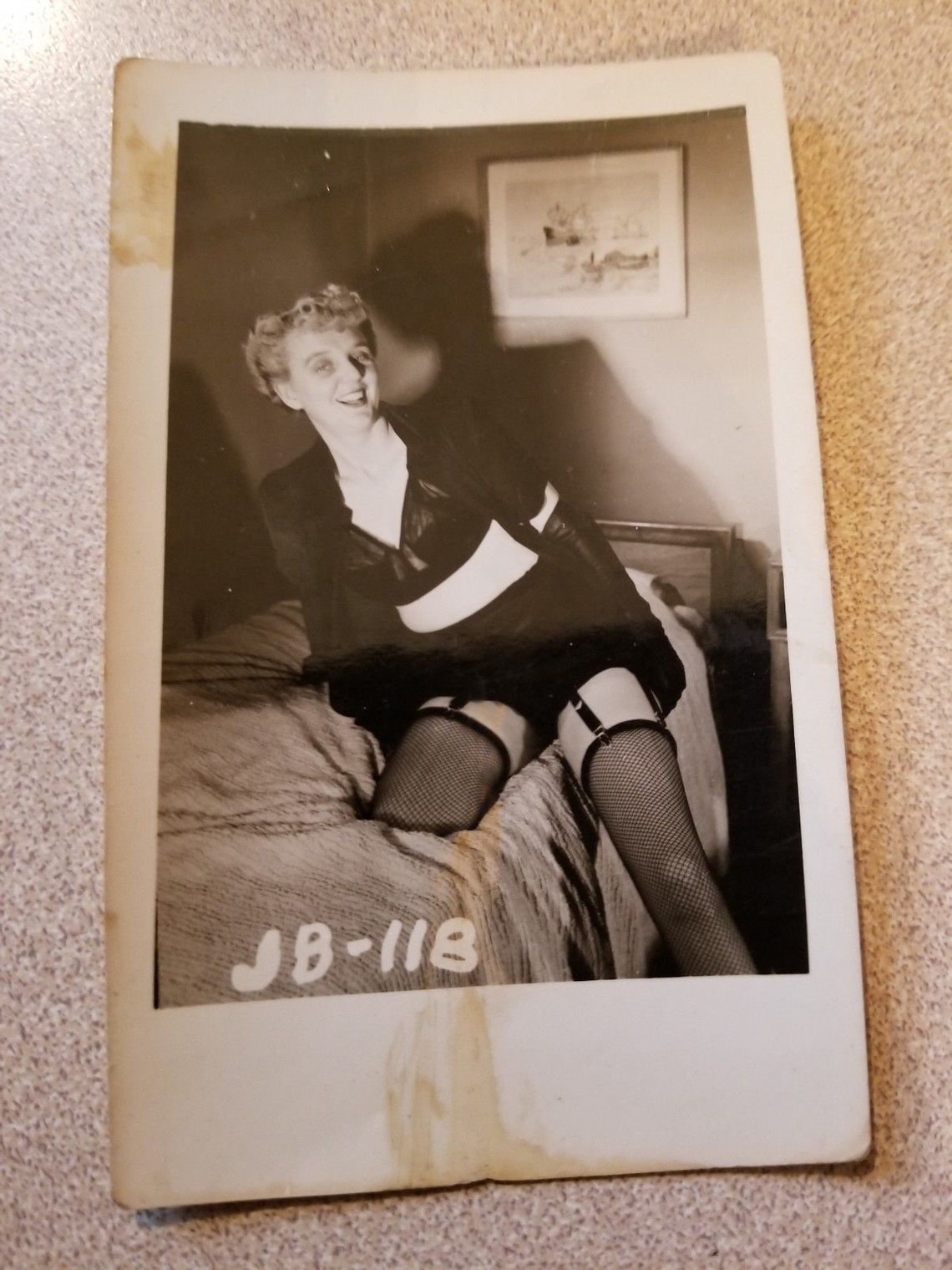 Vintage 1950s Risqué Stockings Garter Blonde Racy Pin-up Photograph - Etsy