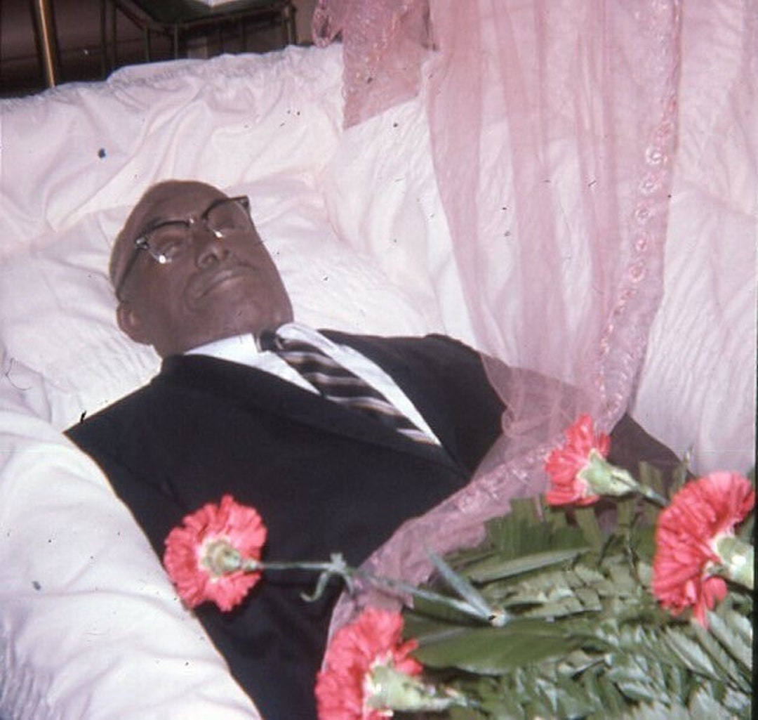 Vintage 35mm Slide Postmortem Casket Photo African American Man 1976 - Etsy