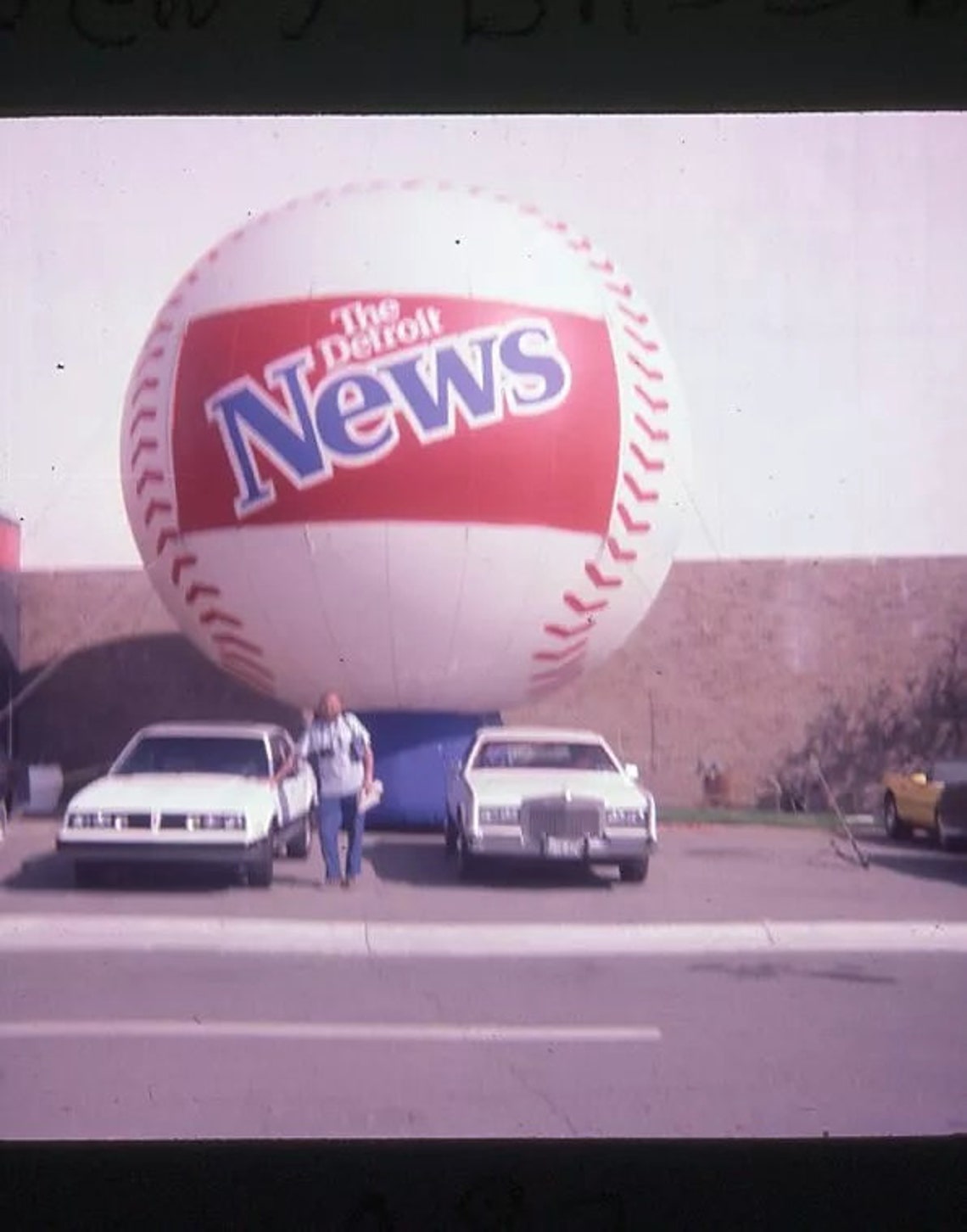 Vintage 35mm Slide Detroit News Advertising Baseball Detroit 1987 - Etsy