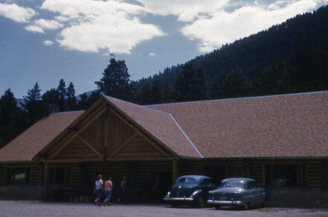 Vintage 35mm Slide Kodachrome Red Border Slide Girl Scouts Camp ...