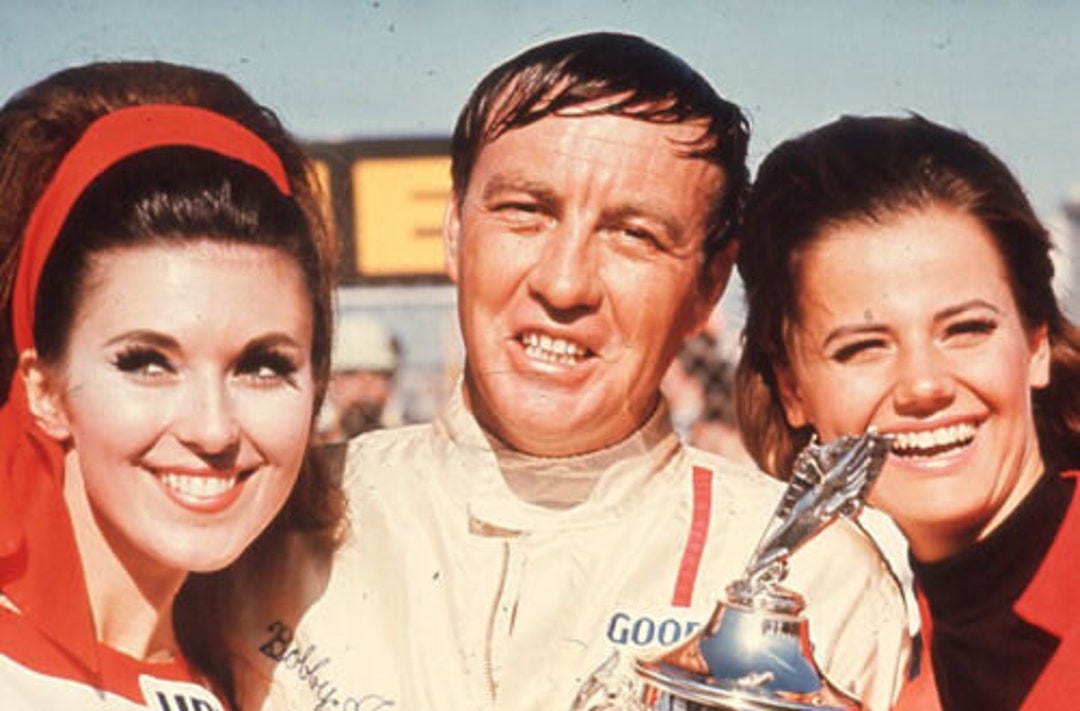 Vintage NASCAR 35mm Slide Winners Circle Bobby Isaacs Corporation ...