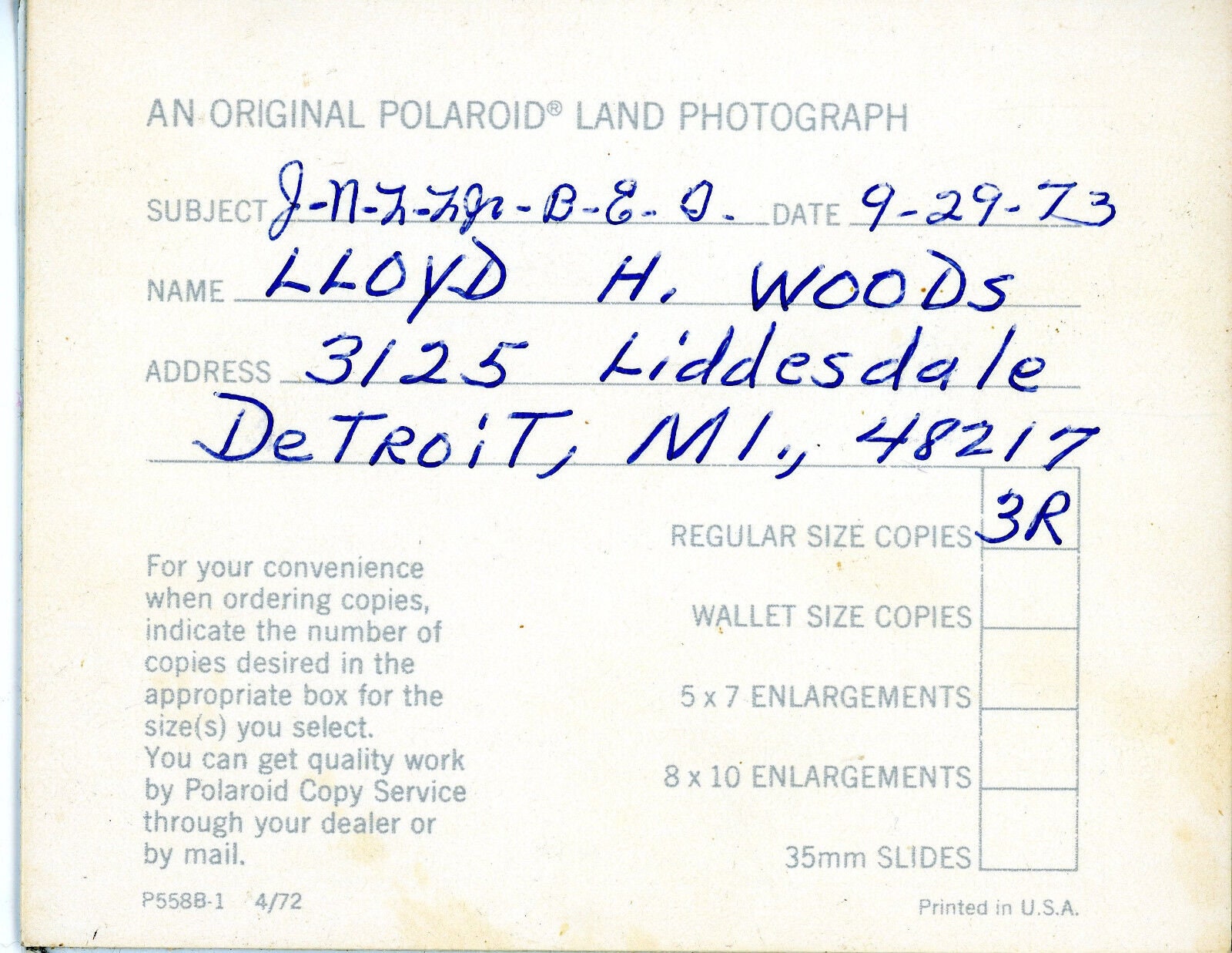 Vintage Snapshot Photo Land Camera Photo African American Family - Etsy