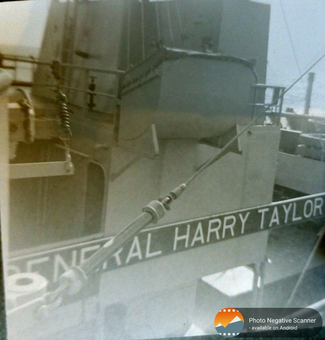 WWII US Transport Ship General Harry Taylor Original Photograph ...