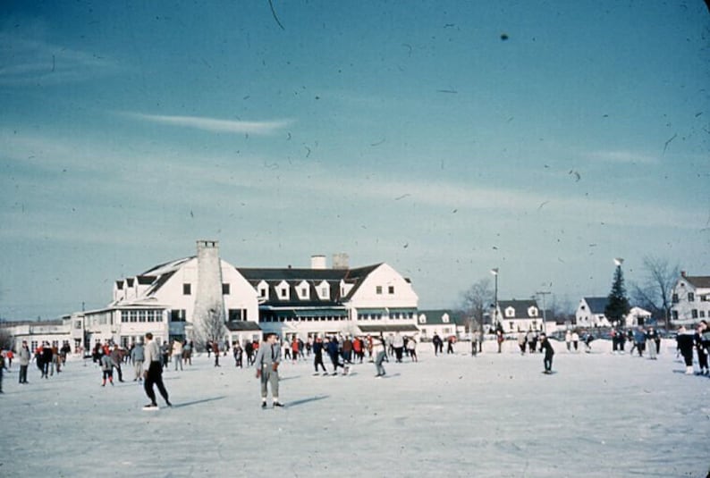Vintage 35mm Slide Kodachrome Orange Border Slide Drumlins Country Club ...