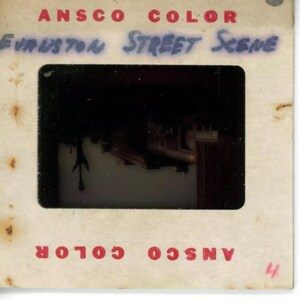 Vintage 35mm Slide Street Scene Evanston Indiana 1950s - Etsy