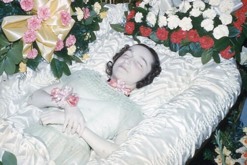 Child Funeral Open Casket
