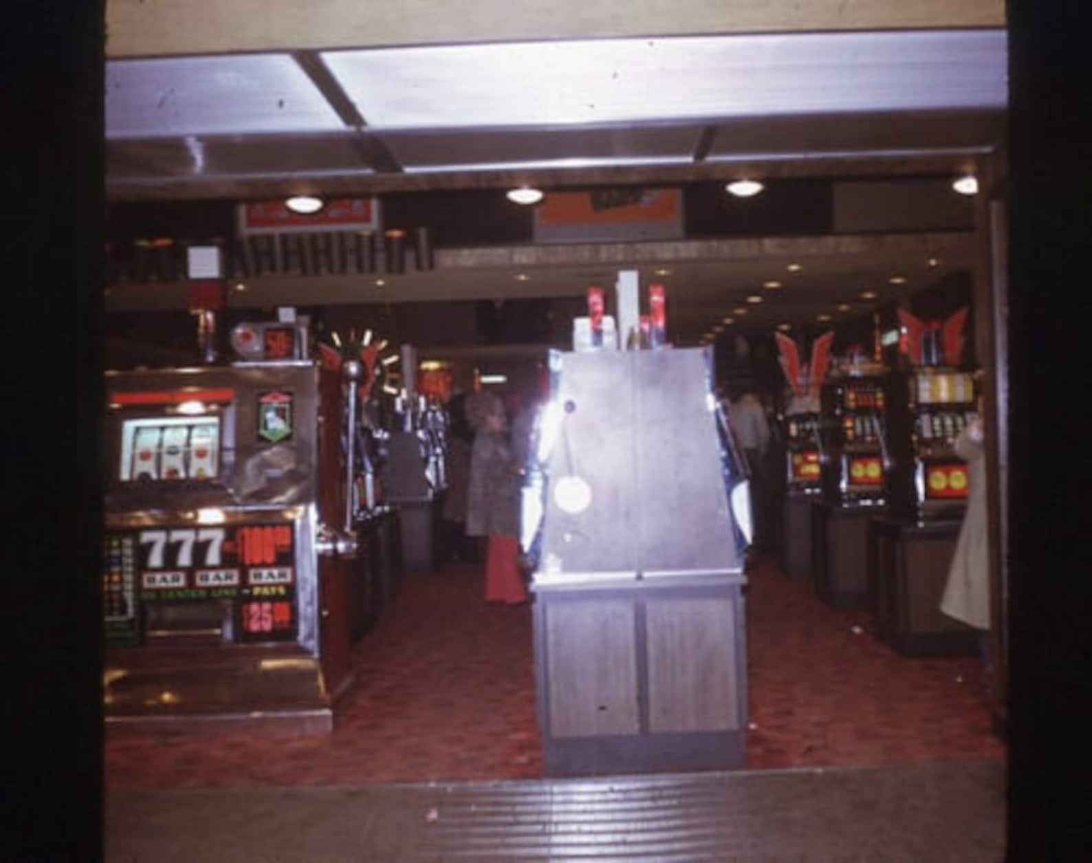 Vintage 35mm Slide Kodachrome Primadonna Casino Reno Marquee at Night ...