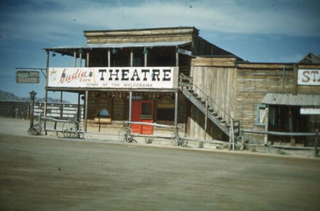 Vintage 35mm Slide Kodachrome Red Border Cudia City Movie Lot Phoenix ...