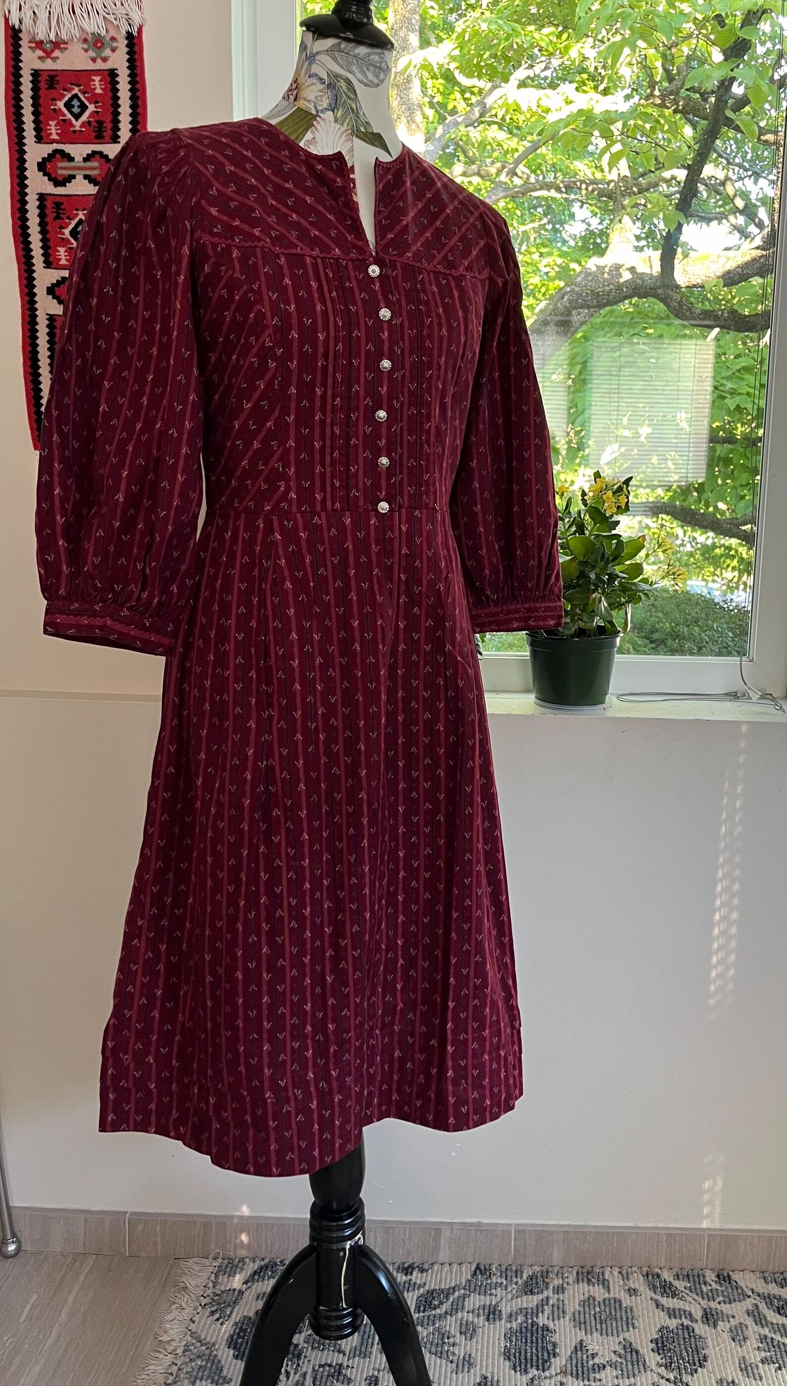 Dirndl Germany Oktoberfest Bavaria Dress With Apron Size 44 - Etsy