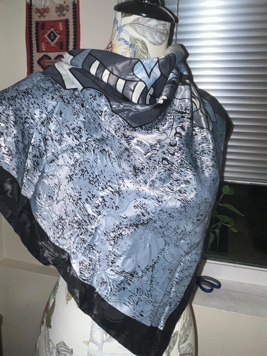 Picasso Scarf Silk From France - Etsy