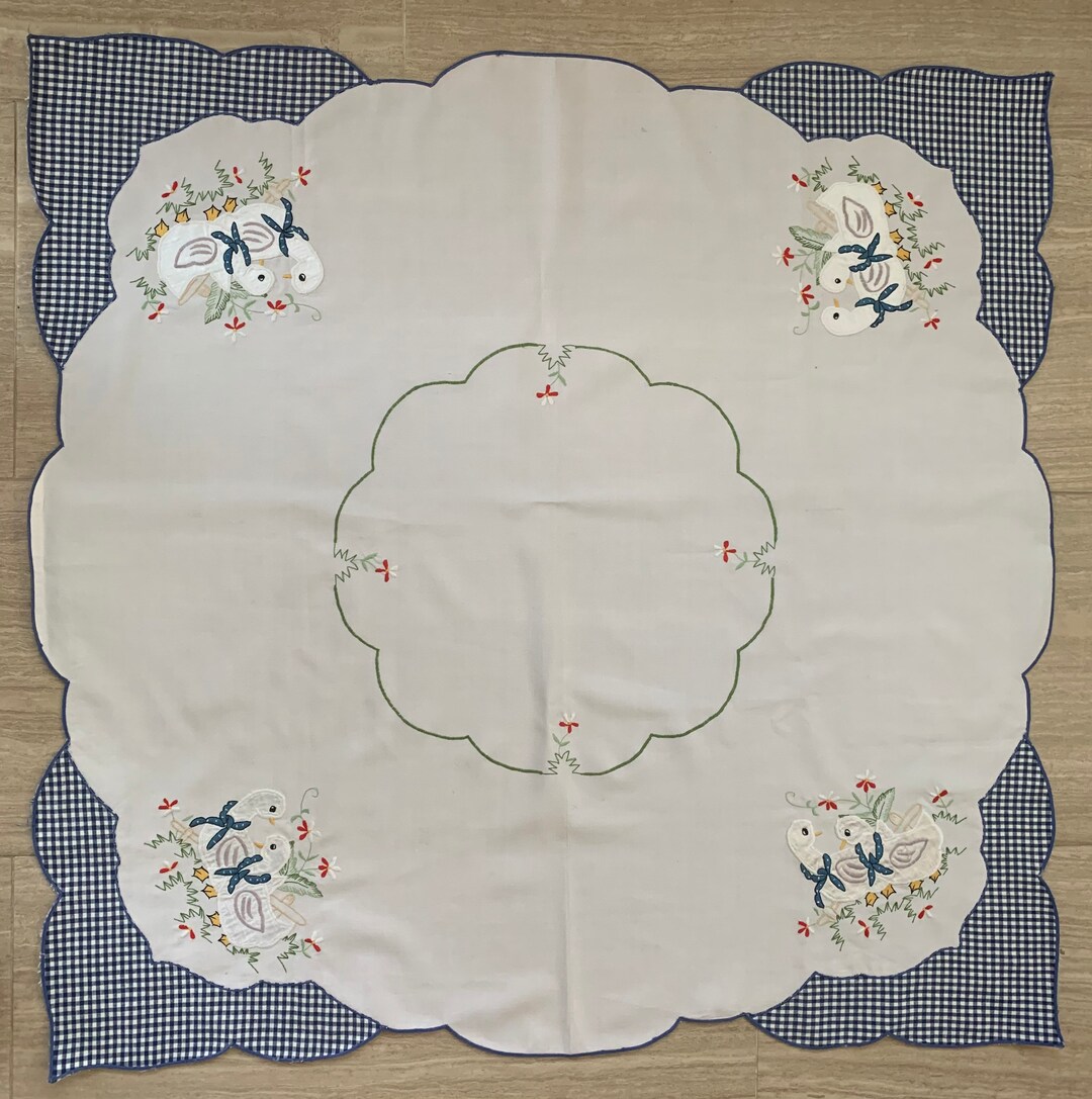 Germany Polyester Tablecloth Choice of 4 - Etsy