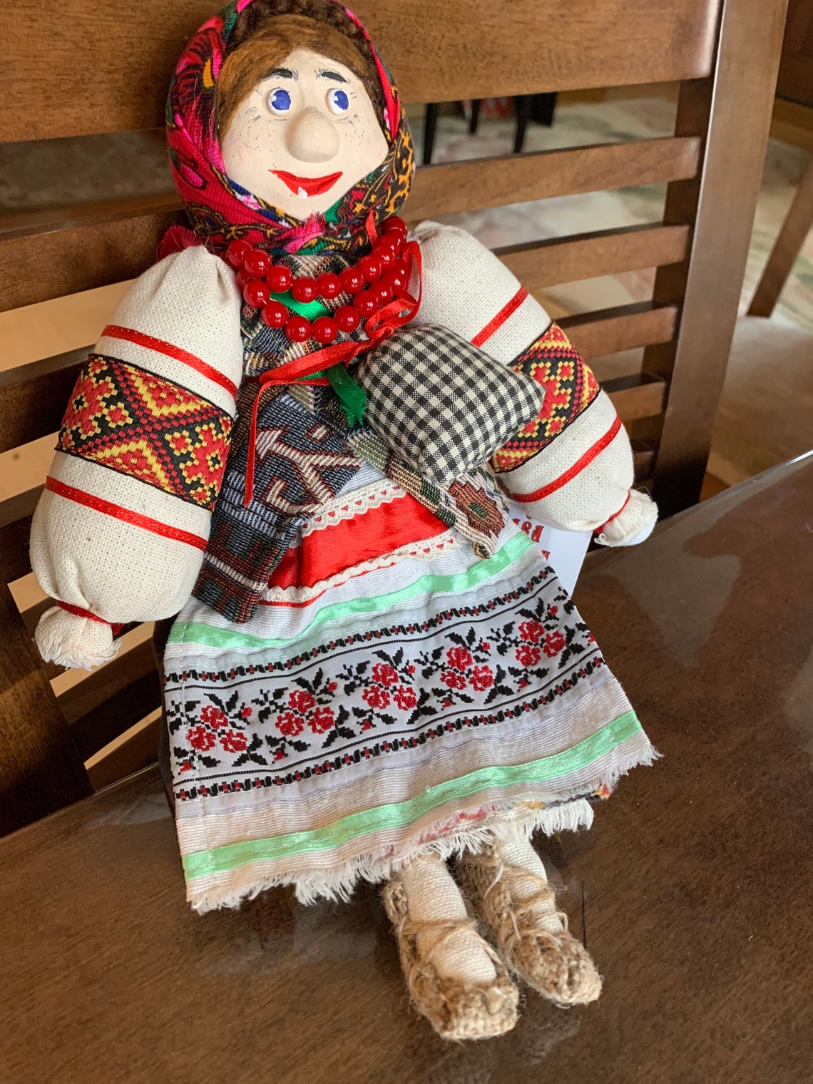Ukrainian Doll Handmade Ethnic Clothes With Clay Face - Etsy Hong Kong