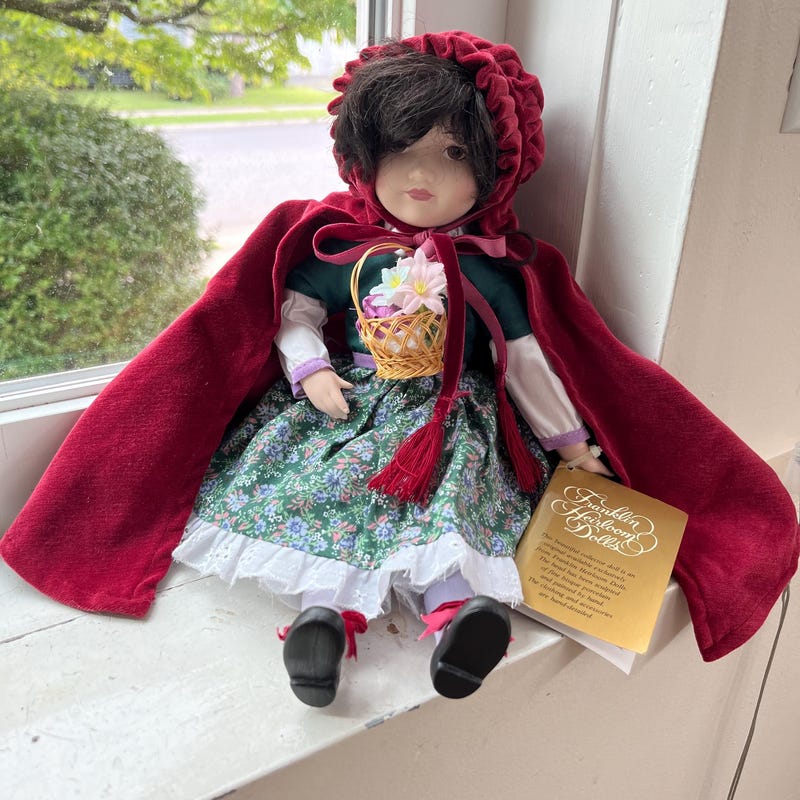 Red Riding Hood Doll - Etsy