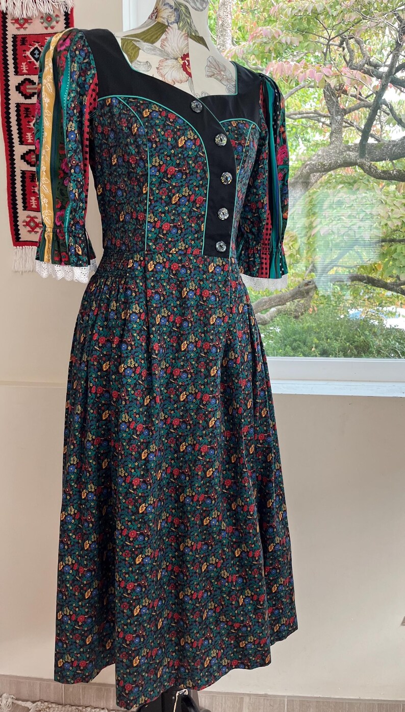 Dirndl Austria Oktoberfest Trachten Dress Size 40 - Etsy
