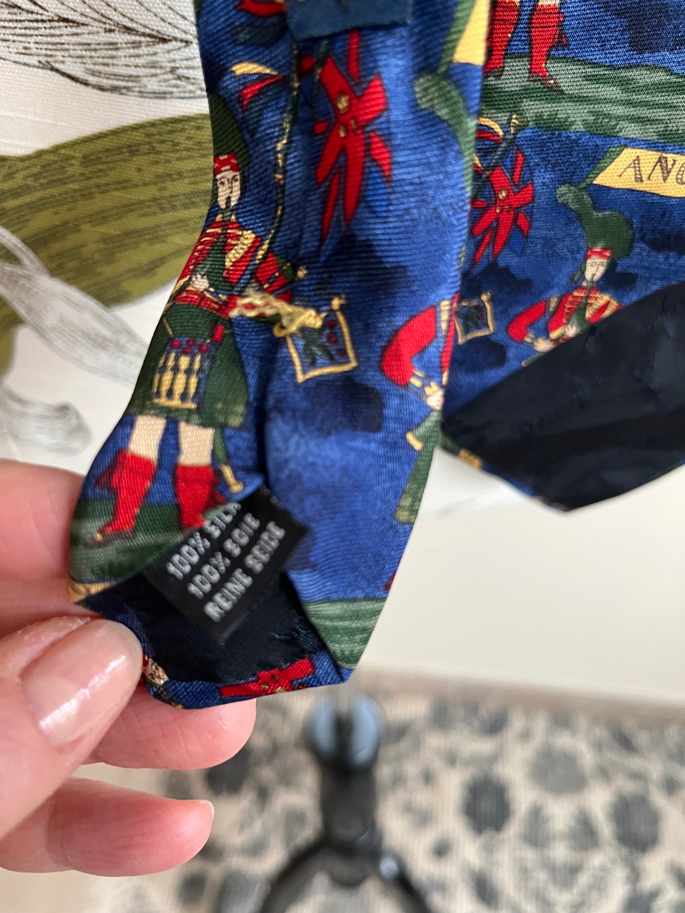 Silk Tie With Scottish Angus Munro by Pringle - Etsy