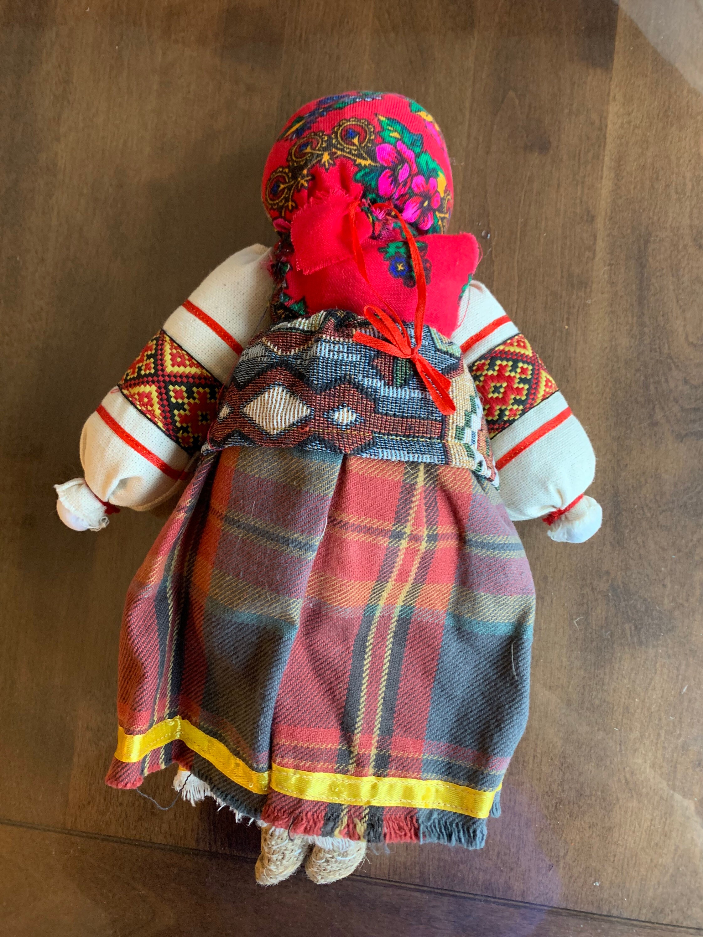 Ukrainian Doll Handmade Ethnic Clothes With Clay Face - Etsy Hong Kong