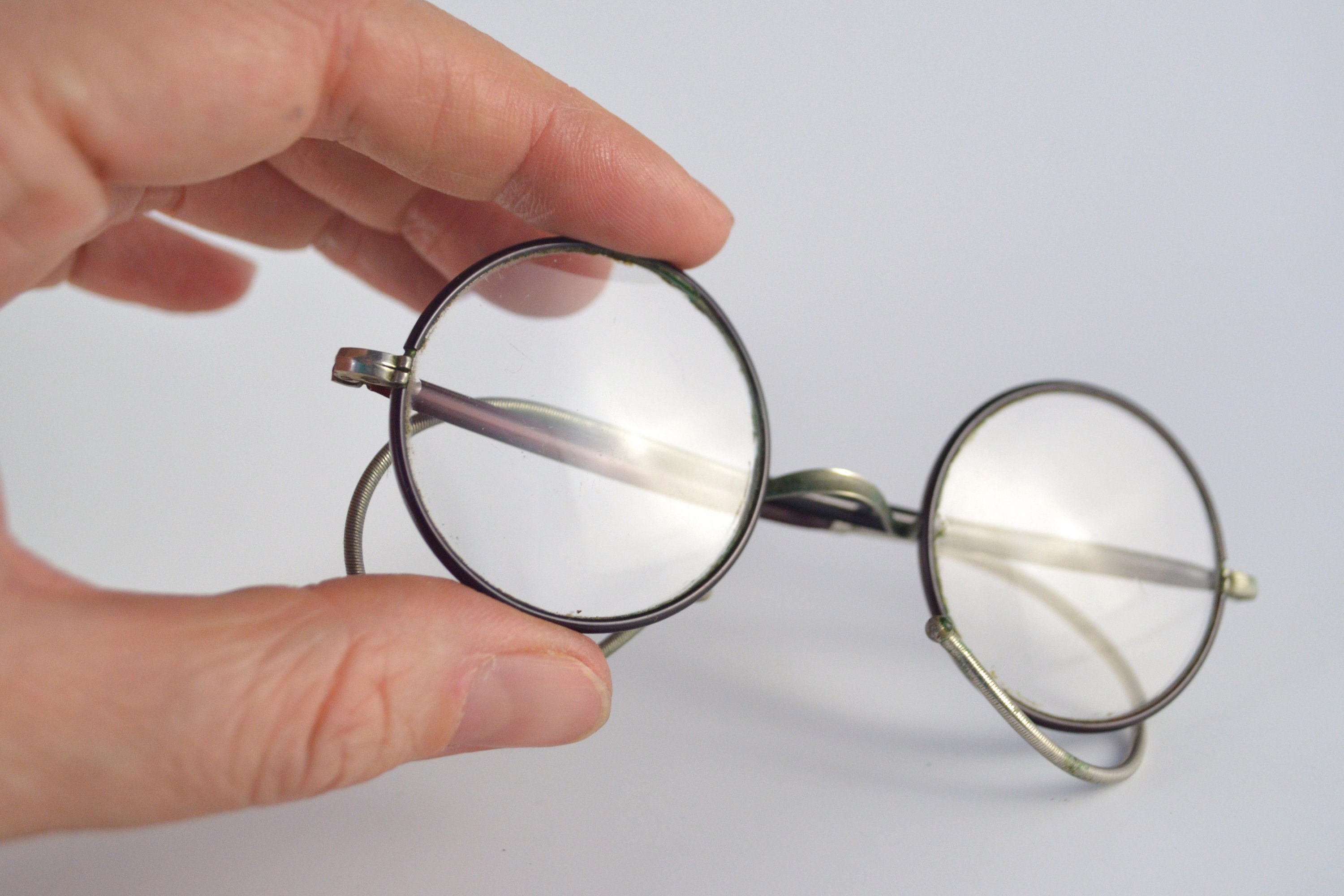 Antique Spectacles Windsor Style Round Eyeglasses John - Etsy Canada