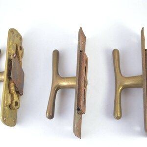 Vintage Window Handles, Solid Brass Lever - Etsy