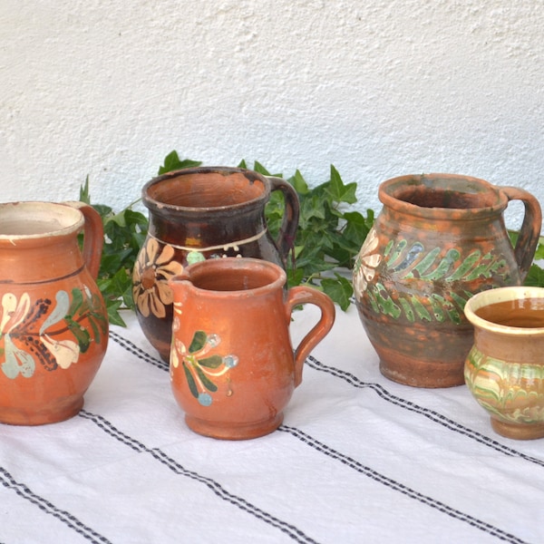 Clay Pitcher - Etsy