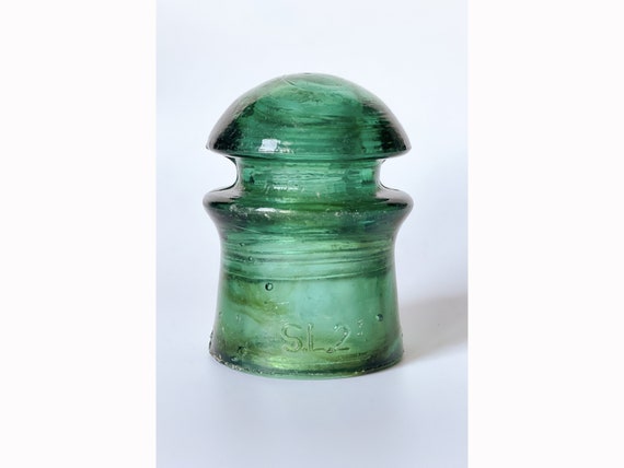 Green Insulator From Romania CD 408 Insulator Green Glass - Etsy Australia