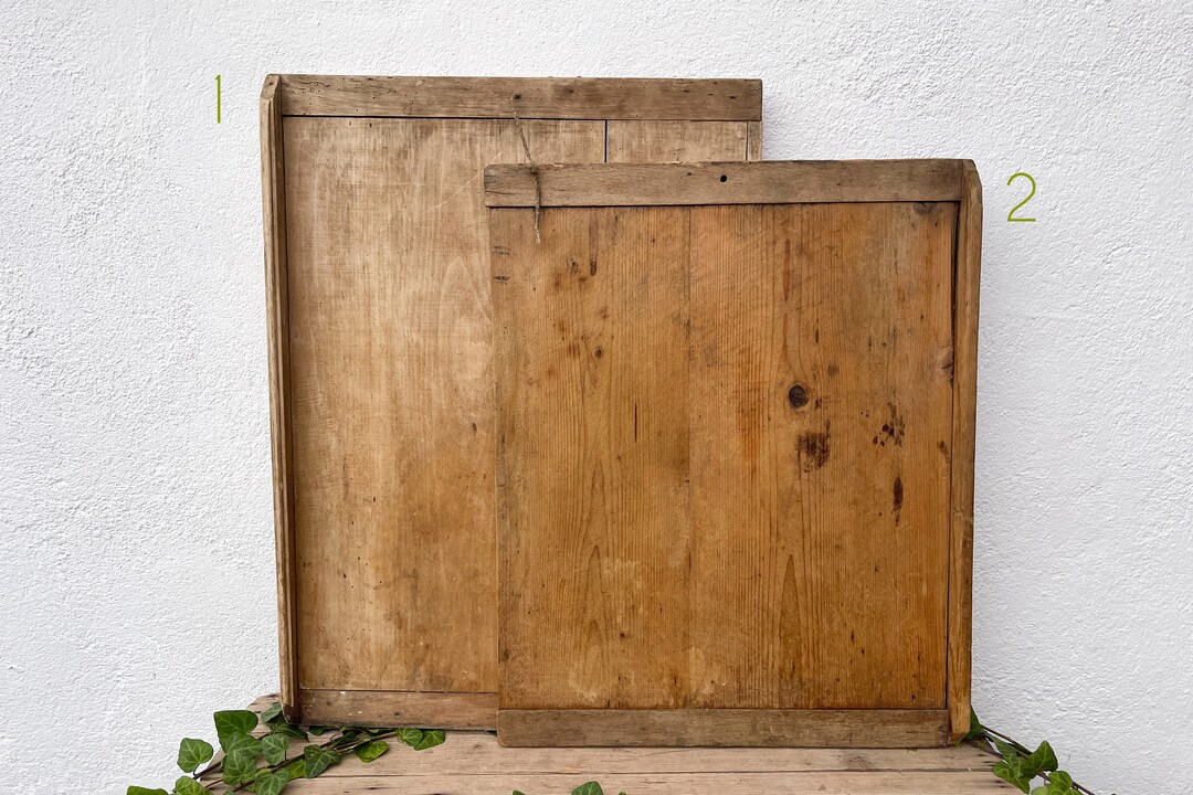 Vintage Noodle Boards, Large Primitive Dough Boards, Big Wooden ...