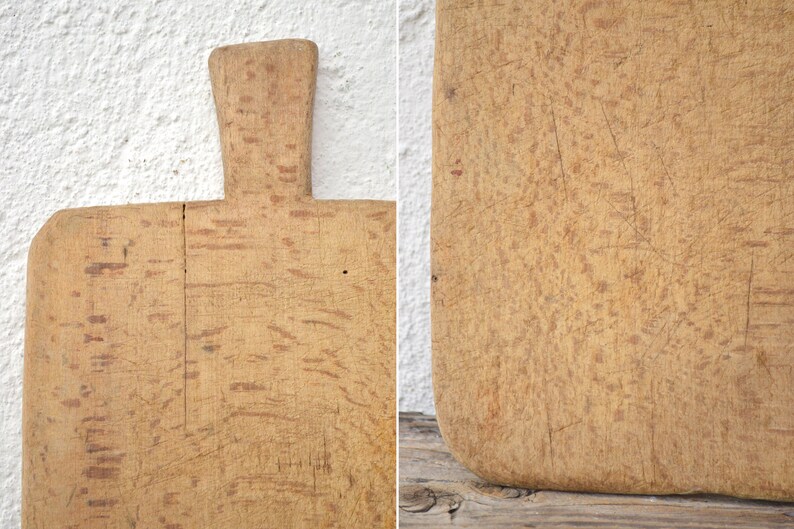 Vintage Primitive Cutting Boards in Light Wooden Colour - Etsy