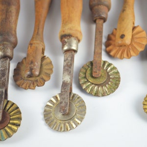 Vintage Pastry Crimper, Rustic Noodle Cutter, Pie Wheel, Food Photo ...