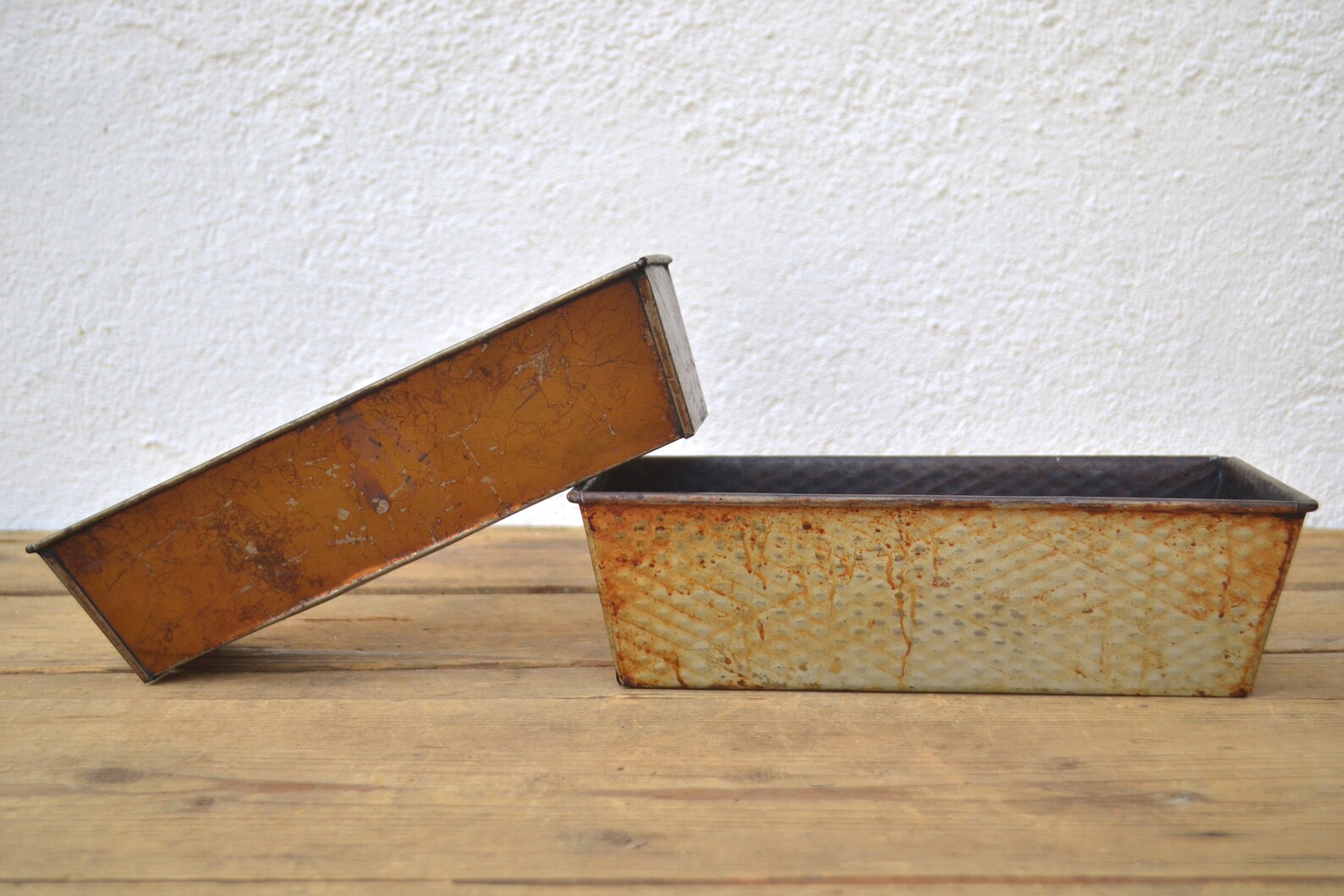 Vintage Loaf Pans Cake Loaves Set of 2 Trays Food Photo - Etsy