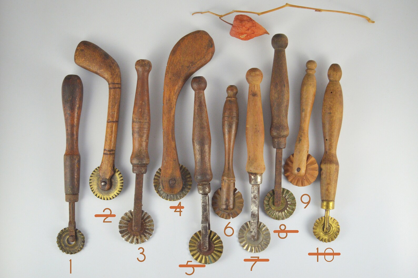 Vintage Pastry Crimper, Rustic Noodle Cutter, Pie Wheel, Food Photo ...