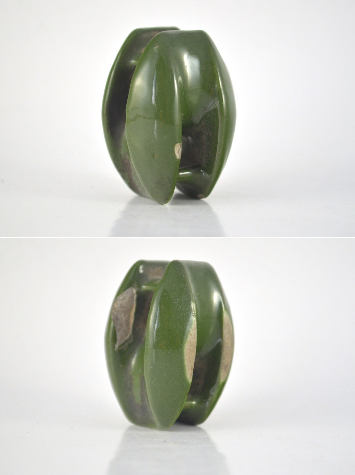 Set of 5 Porcelain Insulators European Guy Wire Strain - Etsy