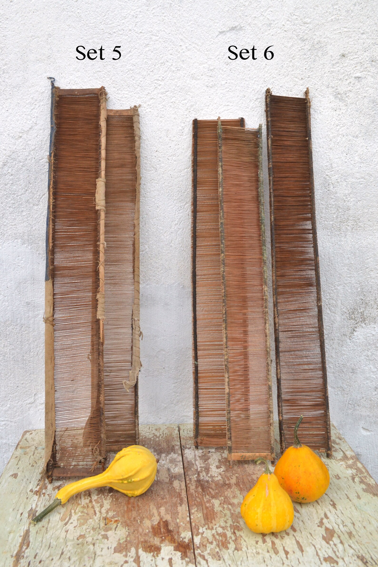 Antique Romanian Primitive Weaving Loom Reed Primitive Decor - Etsy